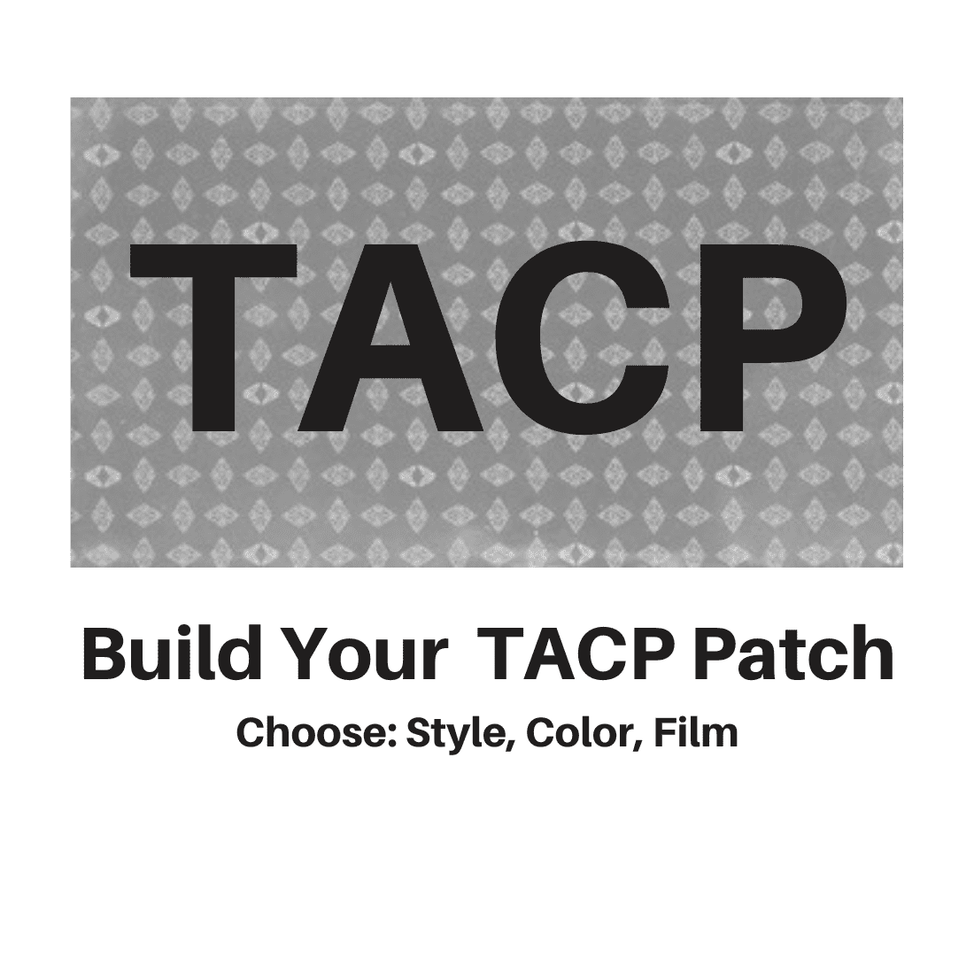 Tacp Non-Covert IR Patch Choose Style, Color, Film | IR.Tools™