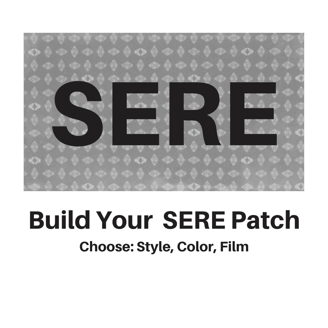 Sere Non-Covert IR Patch Choose Style, Color, Film | IR.Tools™