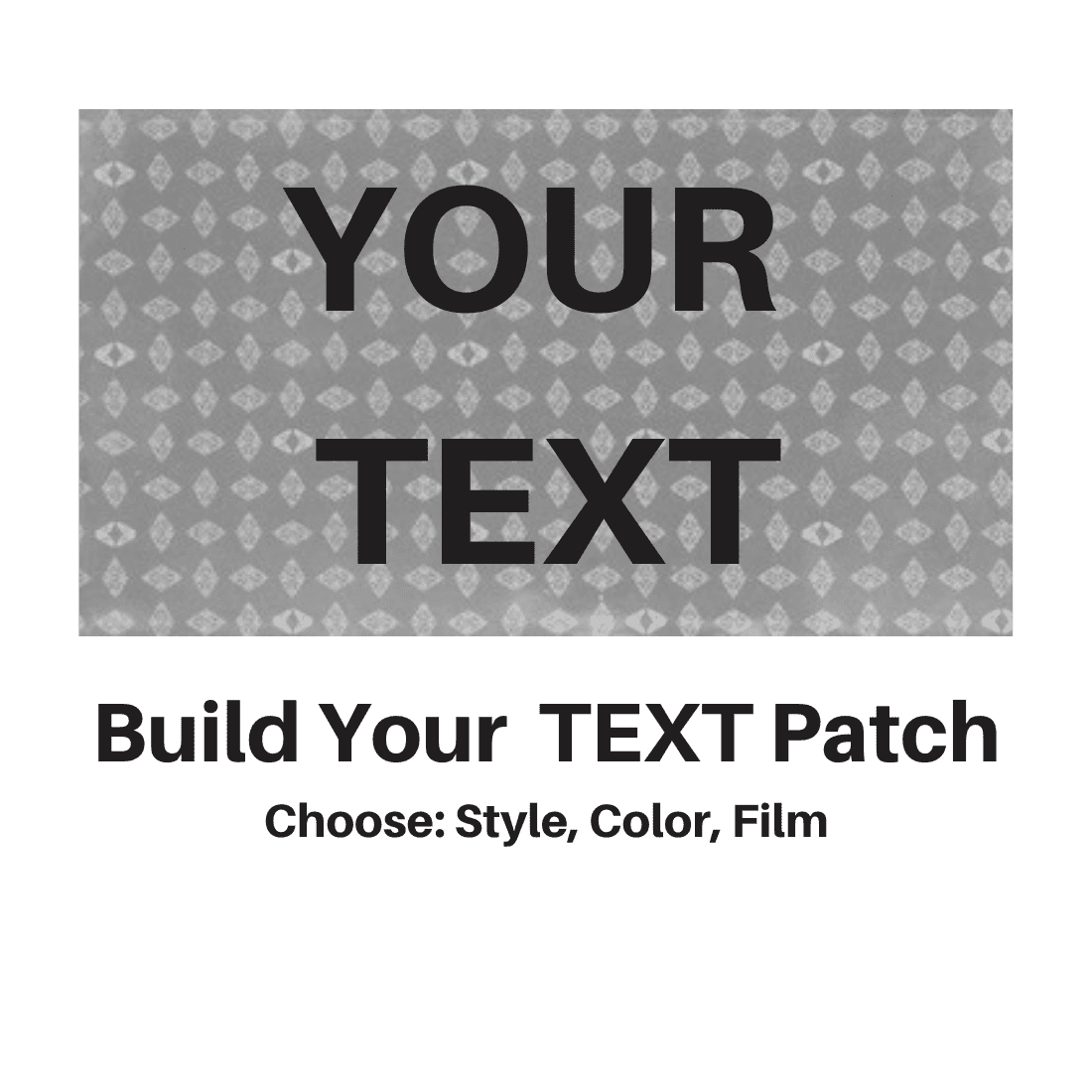 Custom Call Sign, IR Patch, Non-Covert, 4"X2" | IR.Tools™