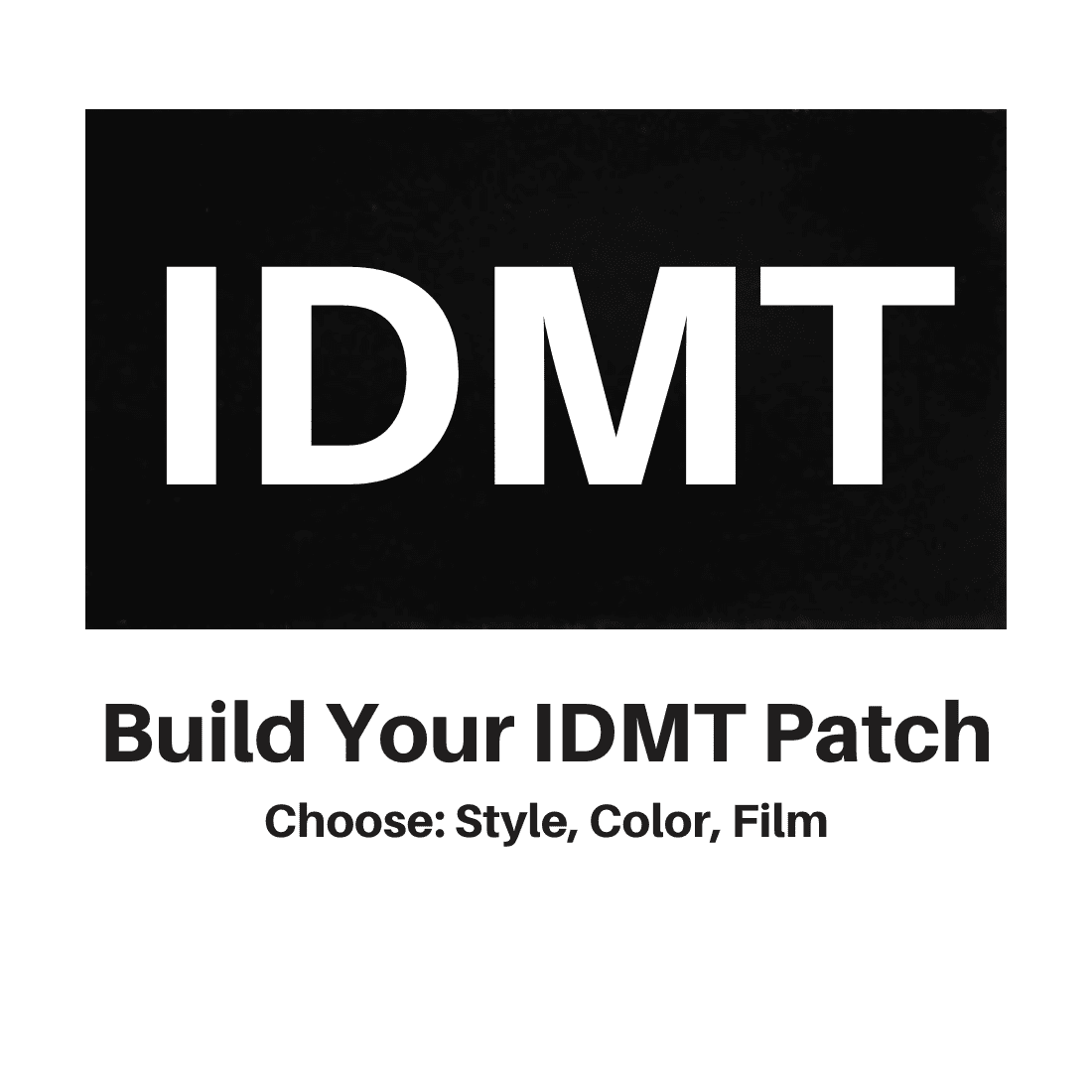 Idmt Covert IR Patches Choose Style, Color, Film | IR.Tools™