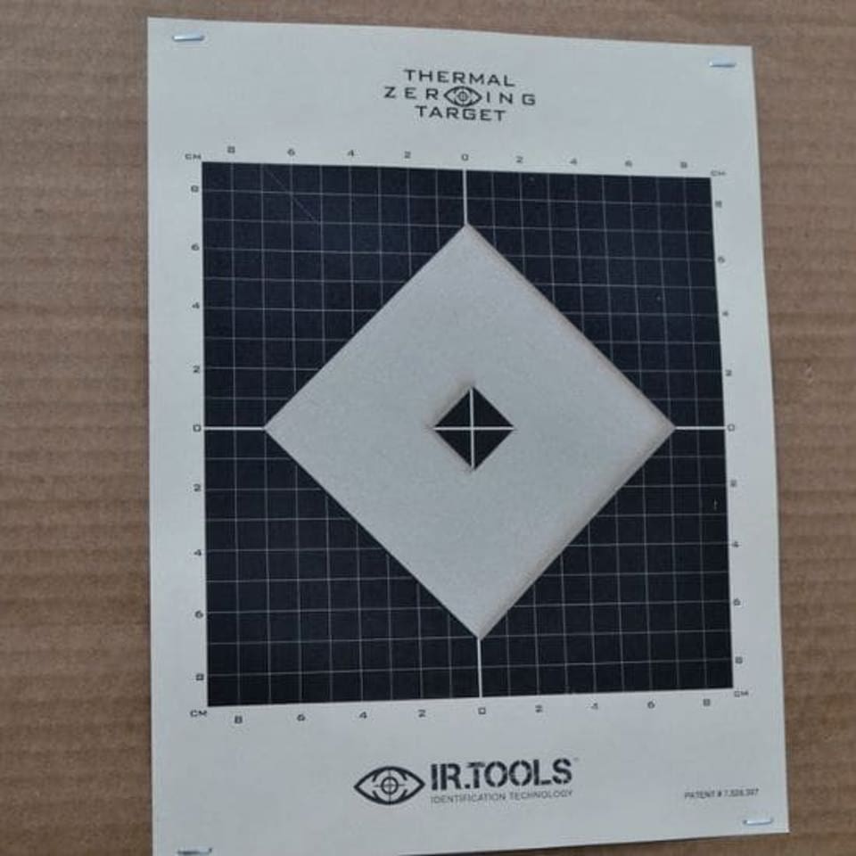 Upright Thermal Zeroing Target Kit - 3PK | IR.Tools™
