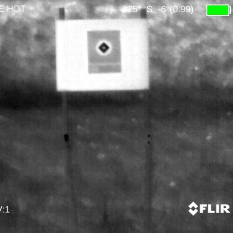 50M UPRIGHT THERMAL ZERO TARGET PASTER 8 PCS/PK | IR.Tools™